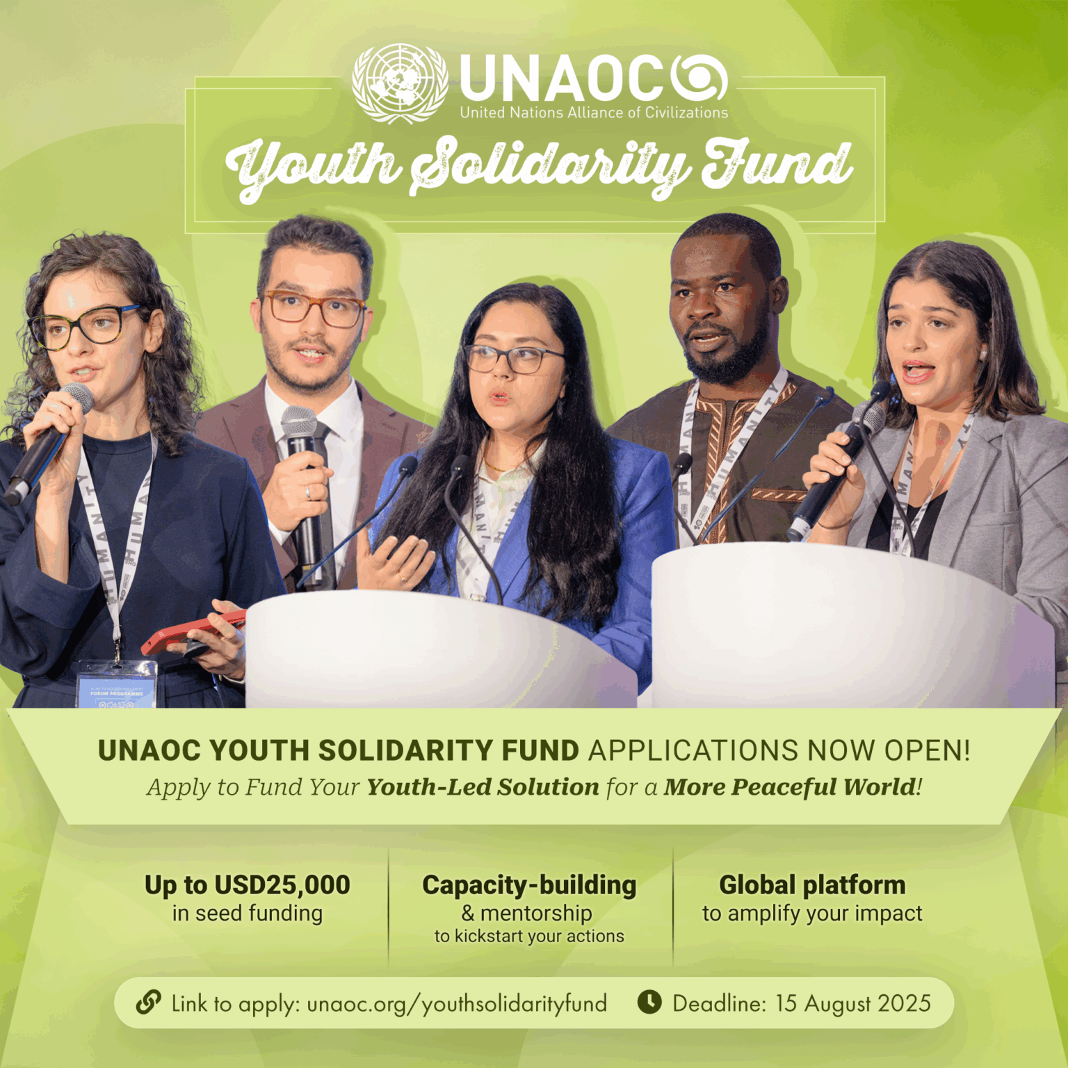 UNAOC Youth Solidarity Fund (11th Edition)